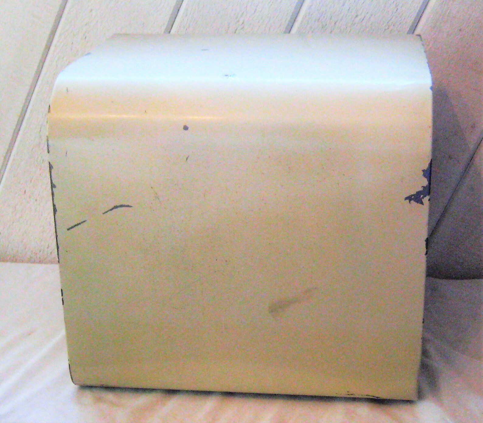 Two Tiered Metal Bread Box Mid Century Antique Tin Bread - Etsy