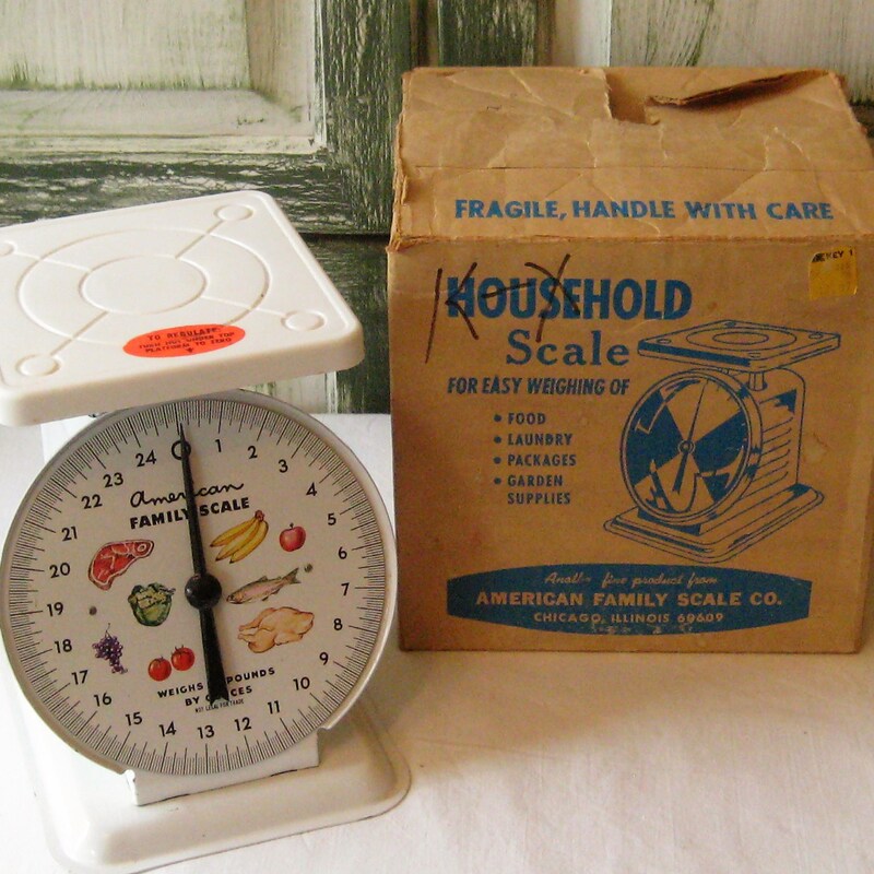 Vintage Metal Scale - Etsy