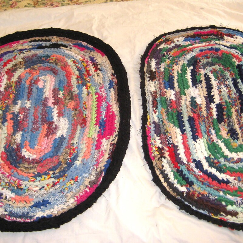Oval Rag Rug - Etsy