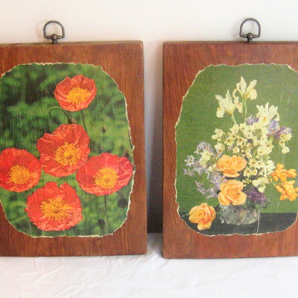Decoupage Wall Decor - Etsy