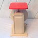 Antique Kitchen Scales Red Ivory Silver Polly Prim Food - Etsy