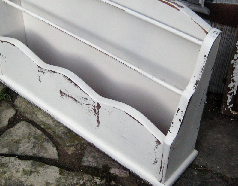 Antique Solid Wood Magazine Rack Newspaper Rack Dowel Rods - Etsy