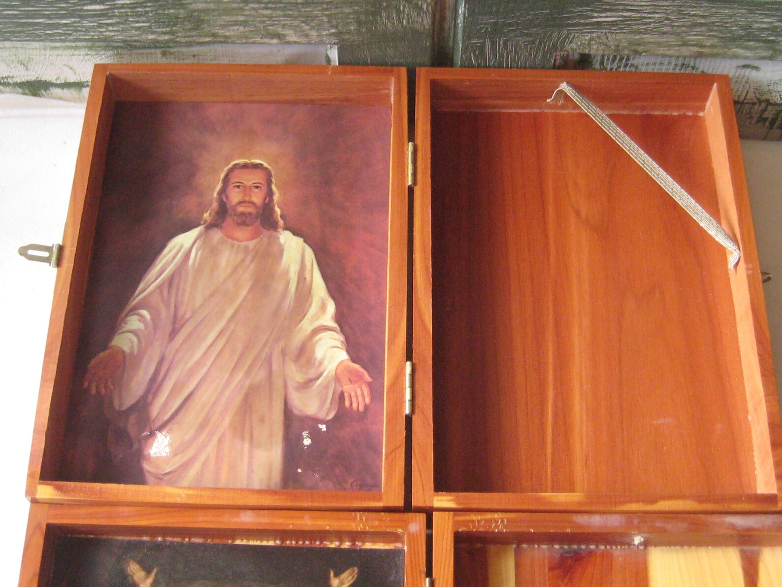 Antique Cedar Wood Holy Bible Box Hinged Lid Mid Century - Etsy
