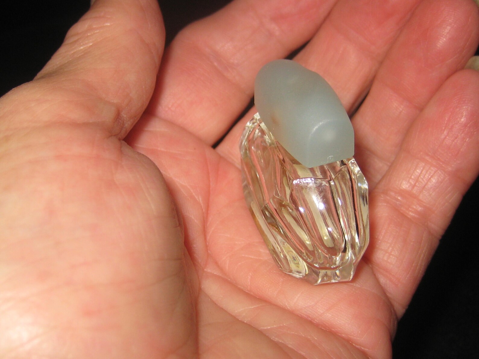 Collection of Three Tiny Perfume Bottles Miniature Clear - Etsy