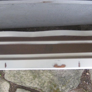 Antique Solid Wood Magazine Rack, Newspaper Rack, Dowel Rods, Long ...