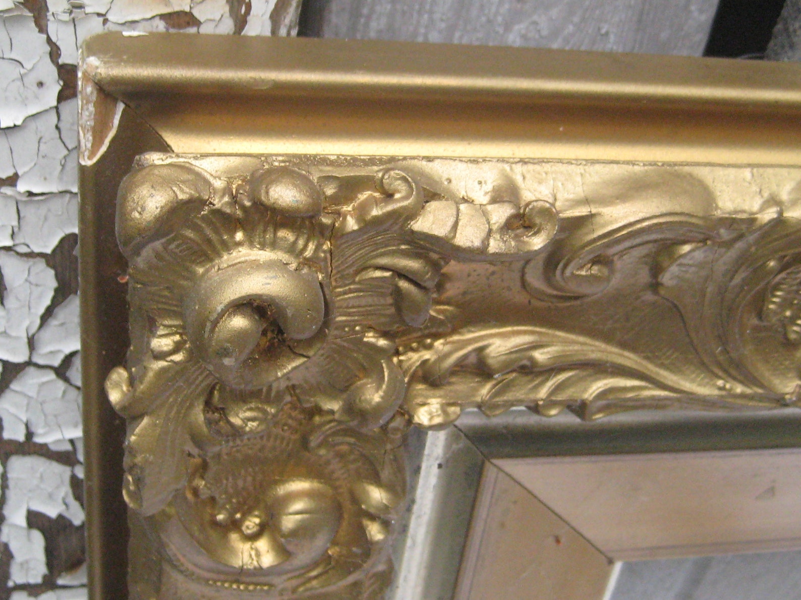 Extra Large Antique Gold Picture Frame 20 X 24 Rustic - Etsy