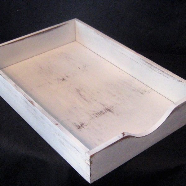 Distressed Wood Tray - Etsy