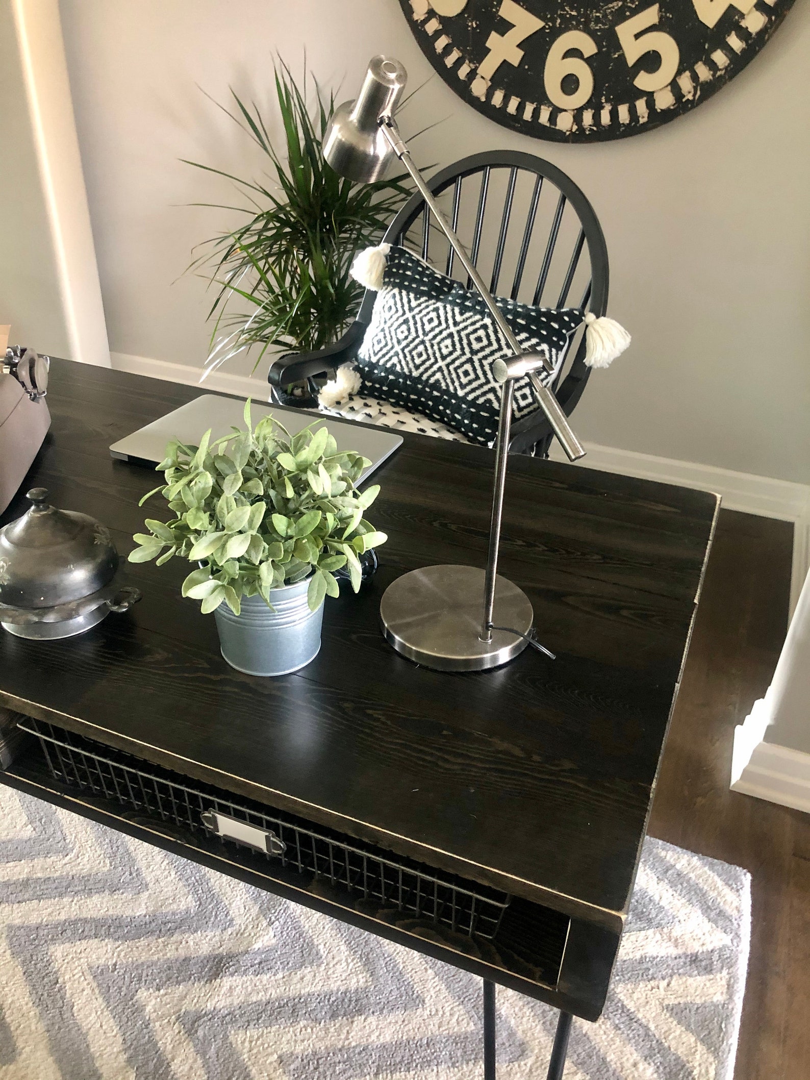 Dottie Office Desk//industrial Pallet Style Desk//mid Century Modern ...