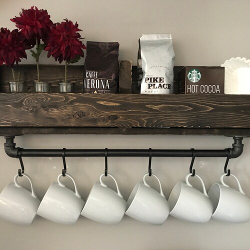 Coffee Bar Shelf - Etsy