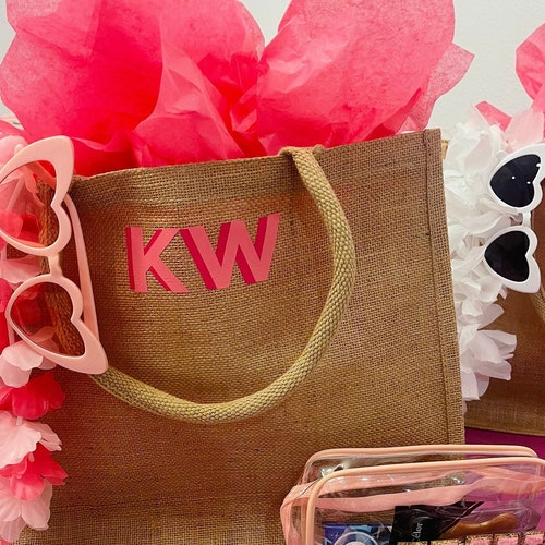 Double-layer Vinyl Monogram Decal Shadow Block Monogram - Etsy