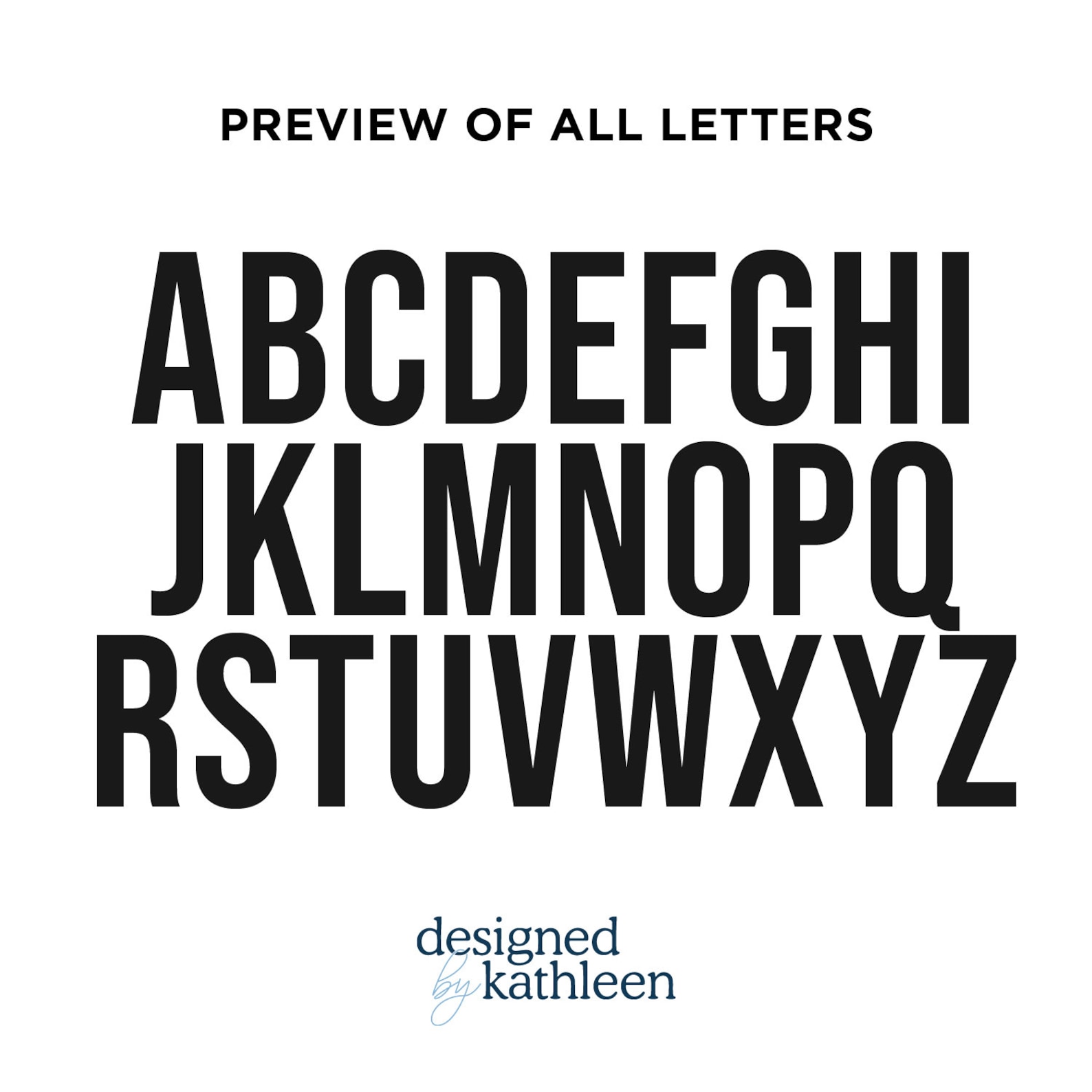 Double-layer Vinyl Monogram Decal Shadow Block Monogram - Etsy