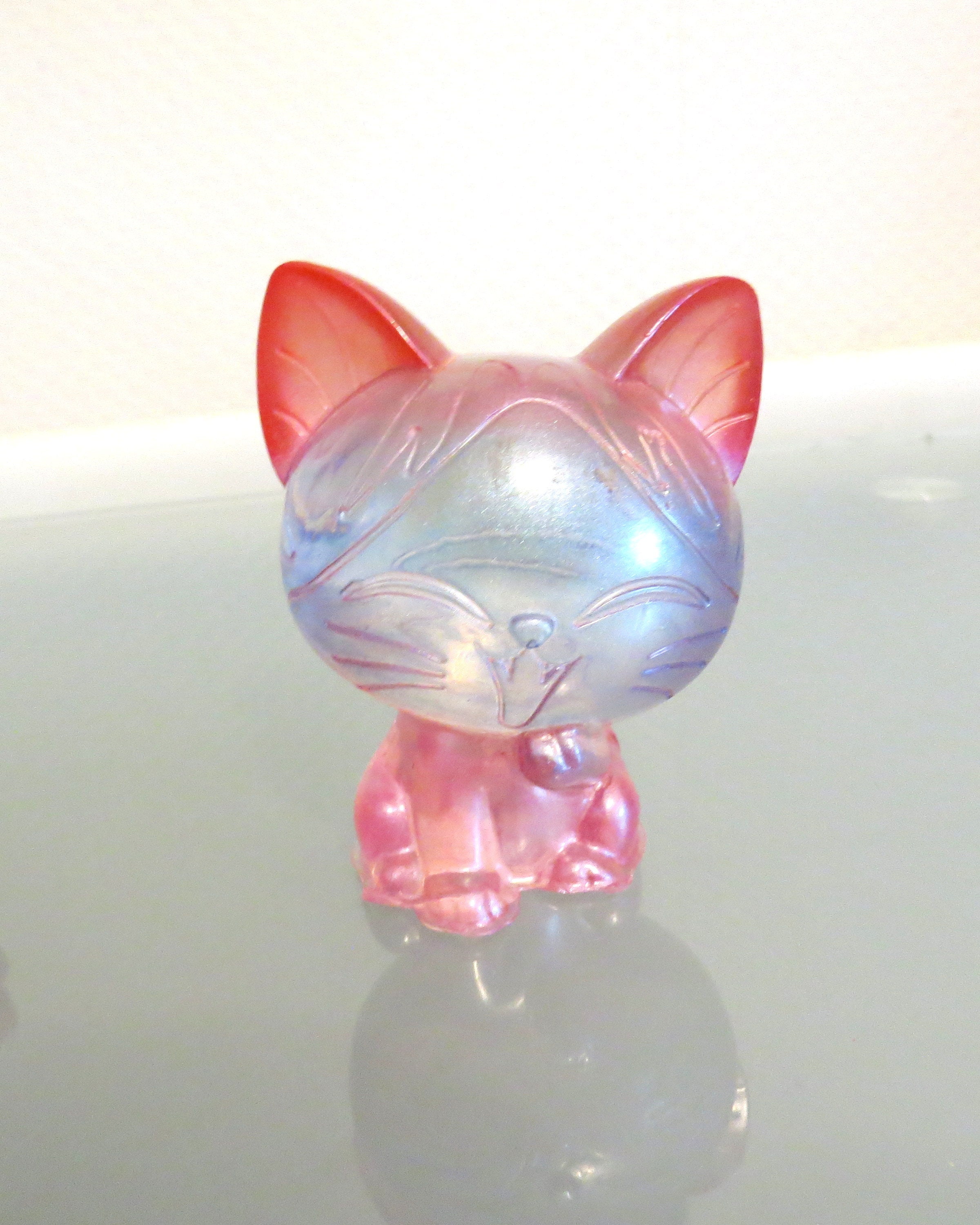 Cute cat ornament cats made from resin quirky cat funny | Etsy