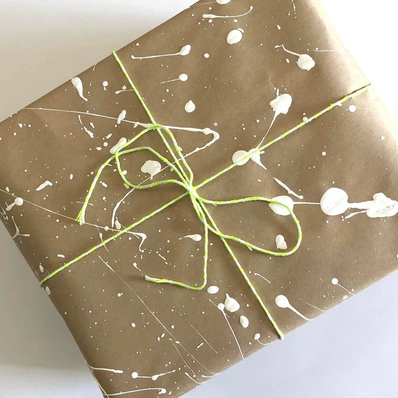 Wrapping Paper Hand Painted Hand Painted Wrapping Paper | Etsy