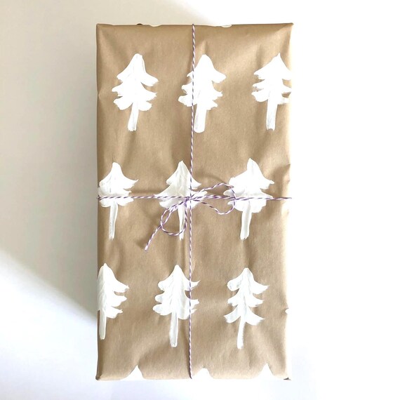 Wrapping Paper Hand Painted Hand Painted Wrapping Paper | Etsy