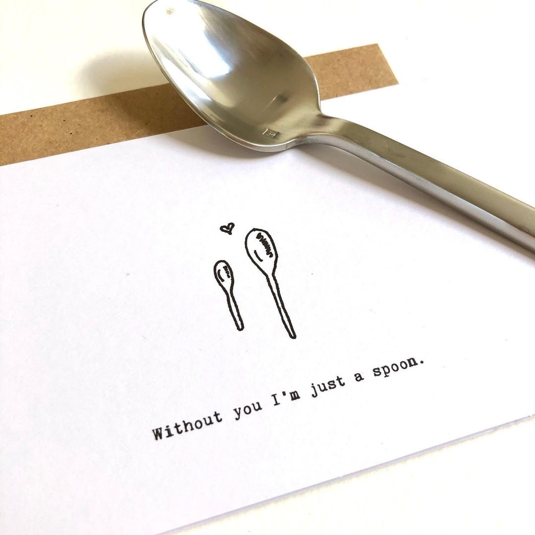 Big Spoon Little Spoon Big Spoon Little Spoon Card Big Spoon - Etsy