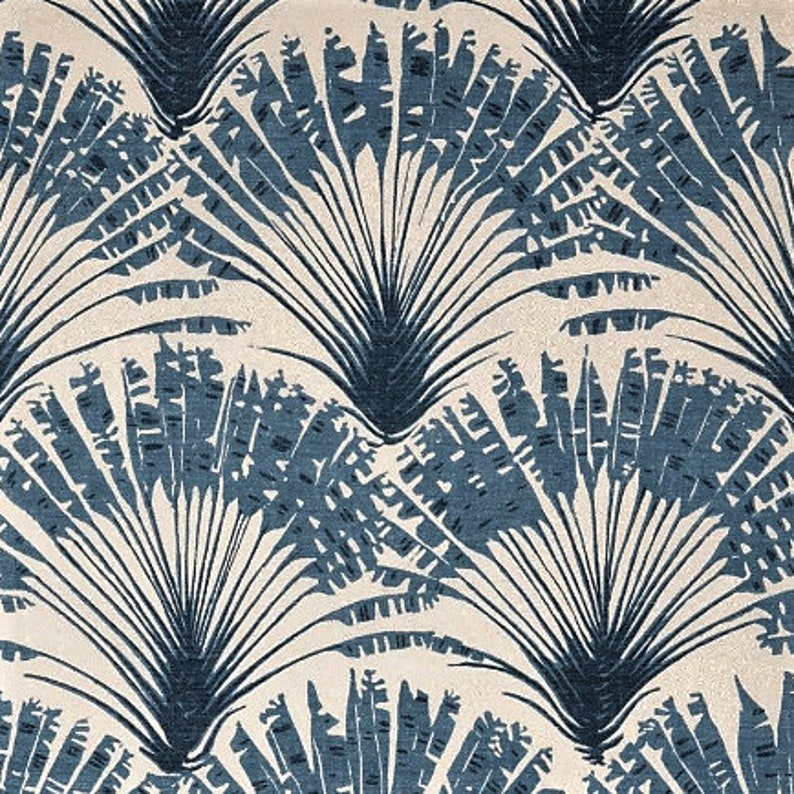 Christopher Farr Cloth Azzurro Brisa in Performance Fabric | Etsy