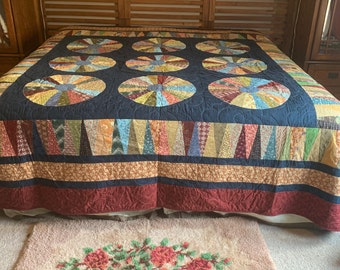 Wagon Wheel Quilt - Etsy