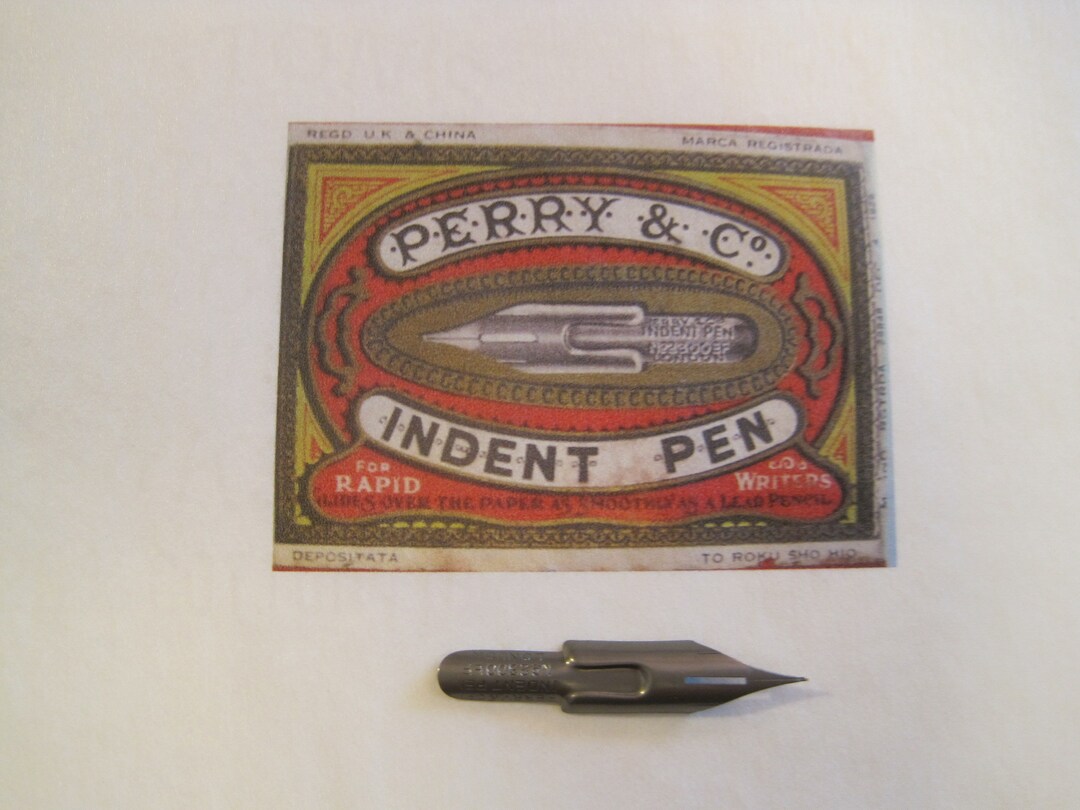 Lot of 6 Perry & Co. Indent Pen Dip Pen Nibs, No. 2300 E.F. , Nibs Only ...
