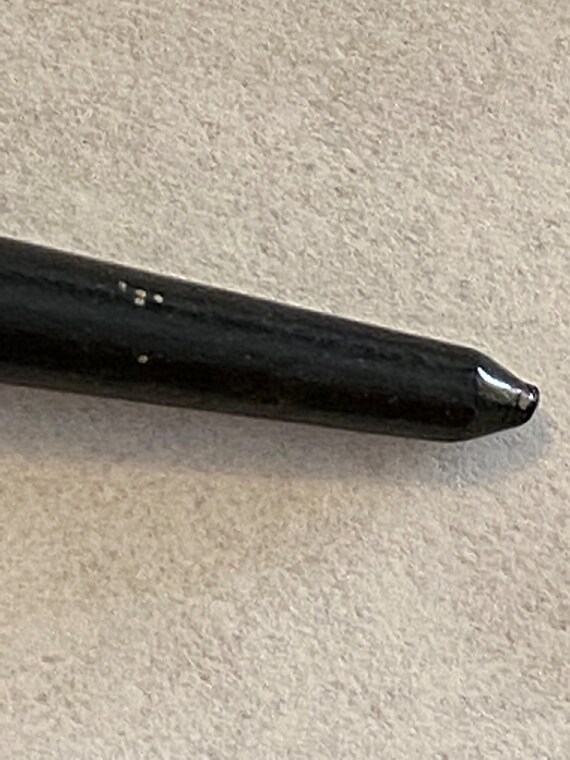 Standard Railroad Dip Pen Nib in a Black Wood Dip Pen… - Gem