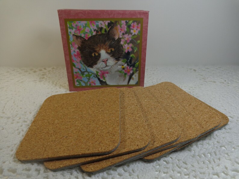 Vintage Set of 6 Yeasterboard Coasters Made by Legacy Publishing Group ...
