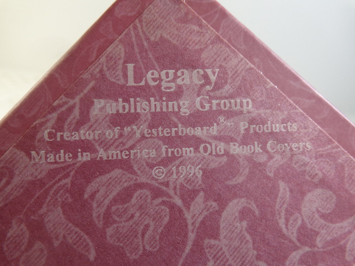 Vintage Set of 6 Yeasterboard Coasters Made by Legacy Publishing Group ...