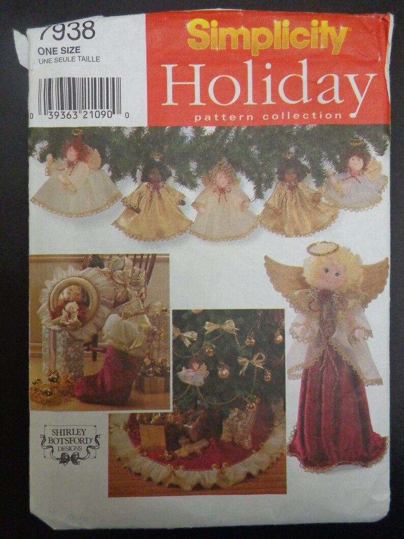 Simplicity Holiday Pattern Collection, Shirley Botsford Designs 7938 ...