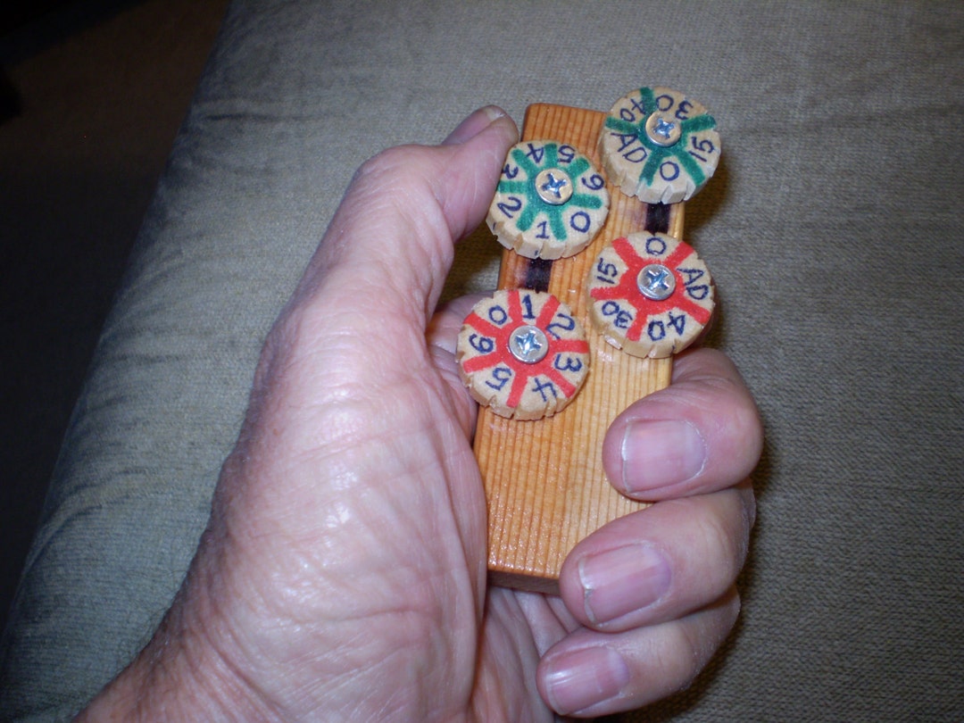 Tennis Pocket Scorekeeper - Etsy