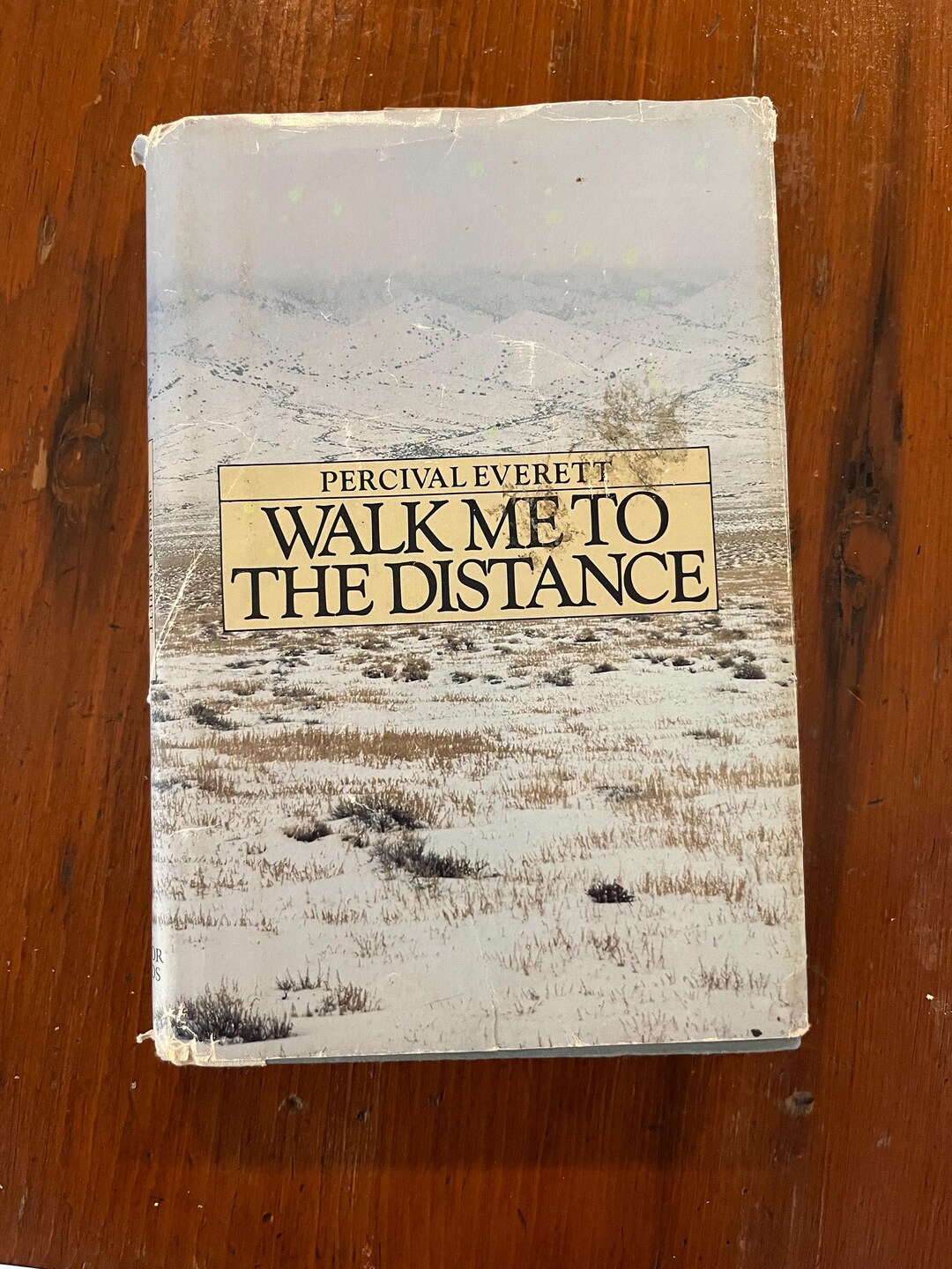 Percival Everett Walk Me to the Distance First Edition First Printing ...