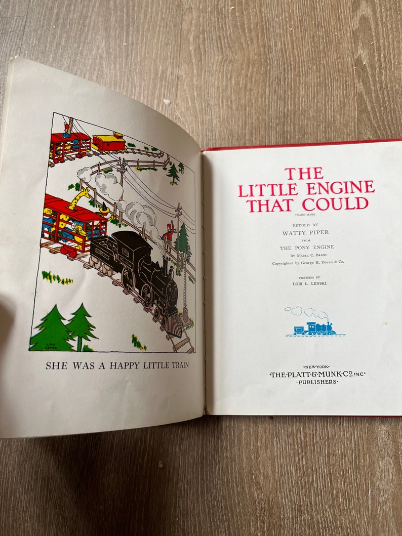 The Little Engine That Could First Edition 3rd Printing Platt & Munck ...
