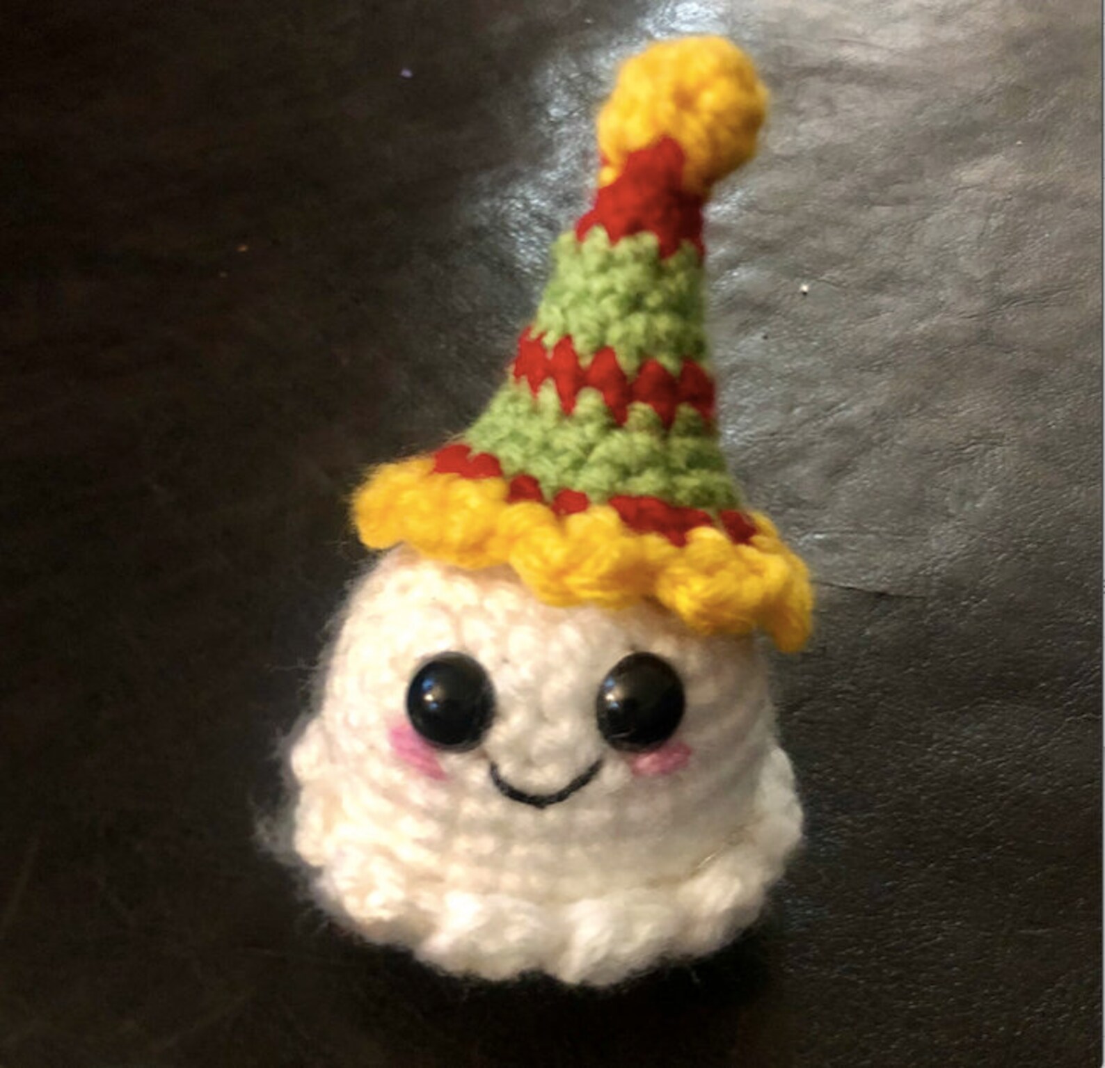 Crochet Pattern Christmas Ghosts Keychain, Ornament or Shelf-sitter ...