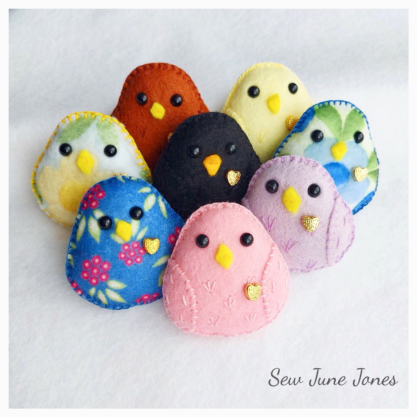 Worry Bird PDF Sewing Pattern and Printable Verse | Etsy