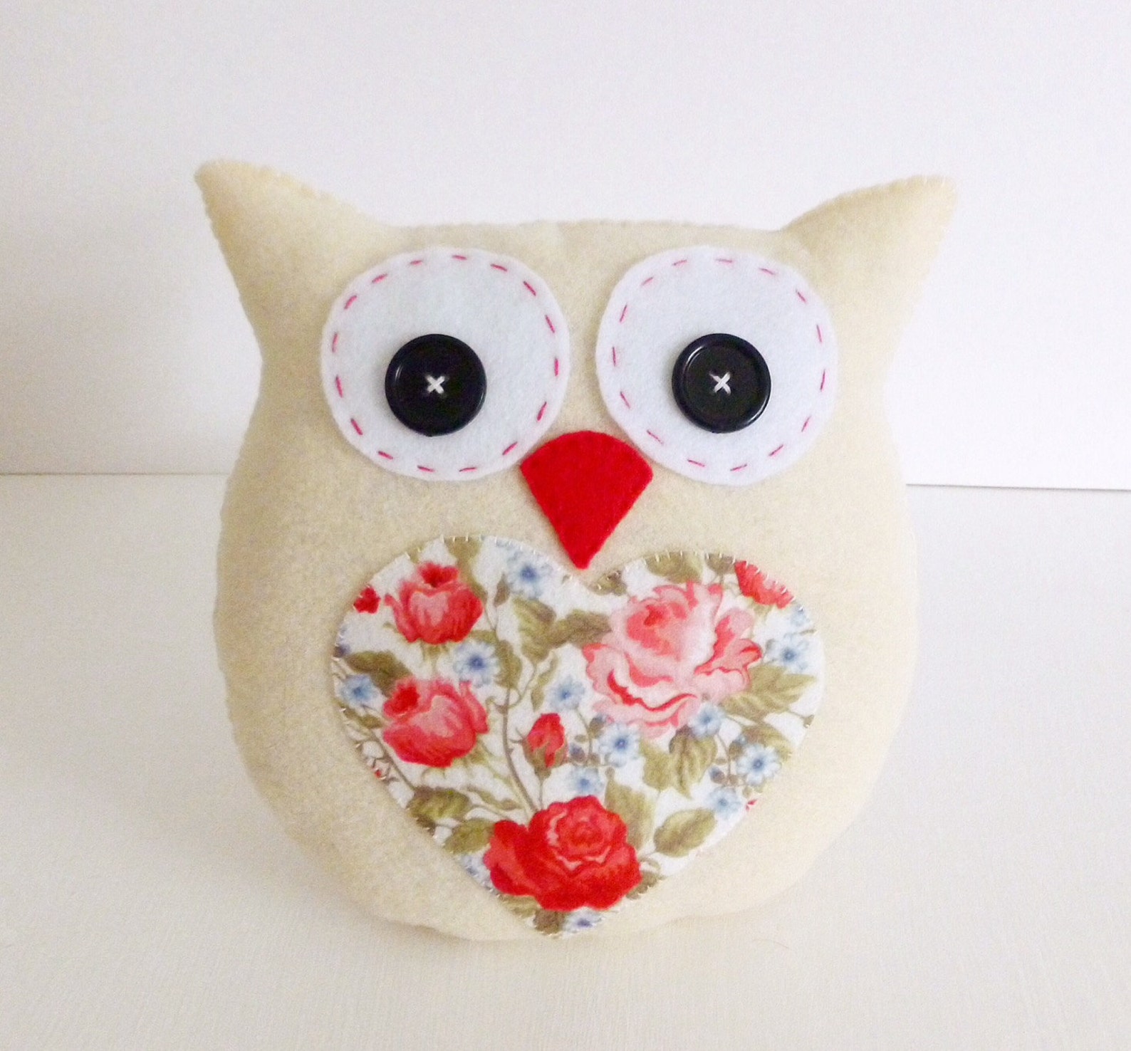 Felt Owl PDF Sewing Pattern Lavender Scented Instant - Etsy