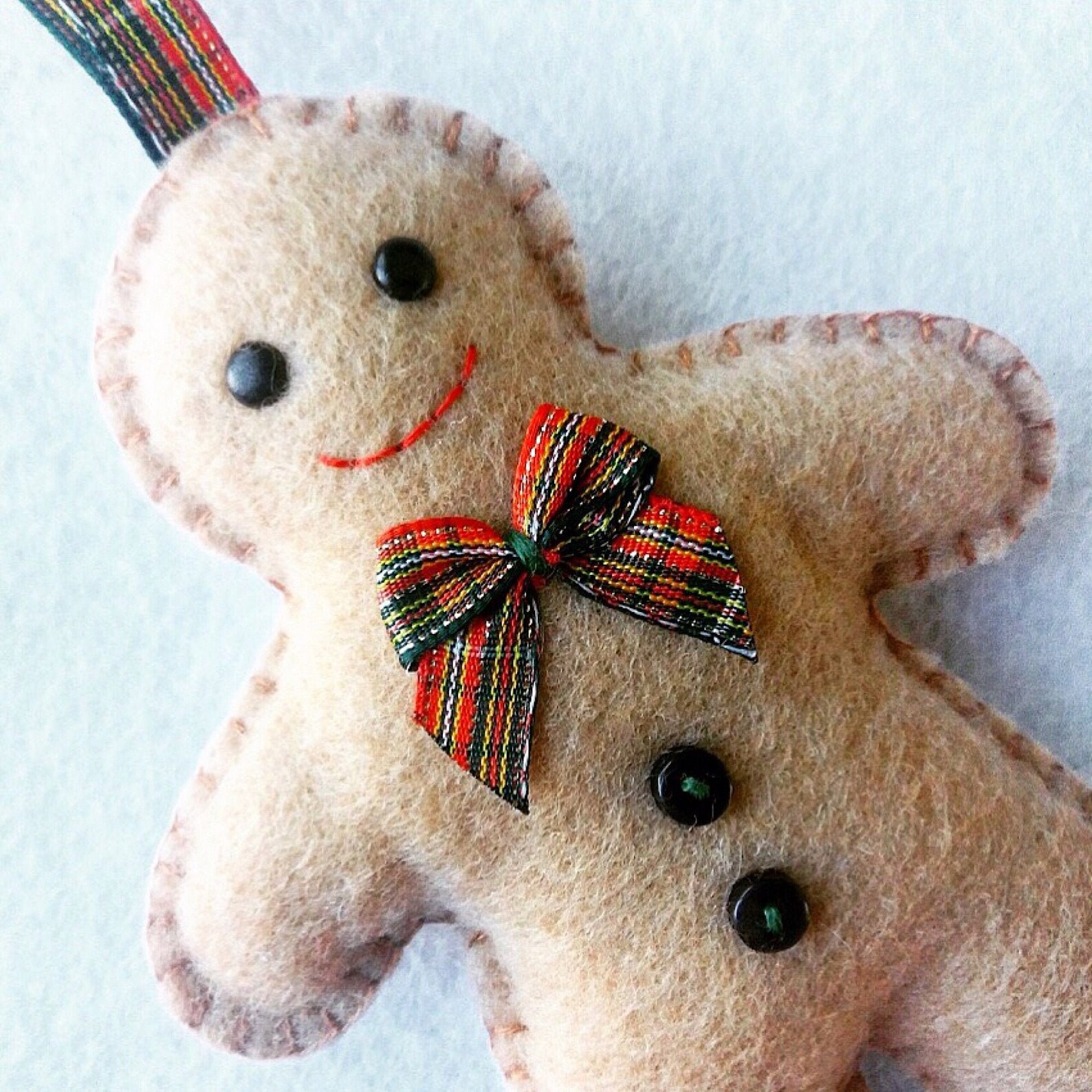 Felt Gingerbread Man PDF Sewing Pattern Instant Download | Etsy