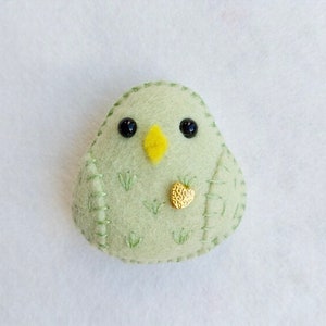 Worry Bird PDF Sewing Pattern, Felt Crafts, Instant Download, Easy to ...