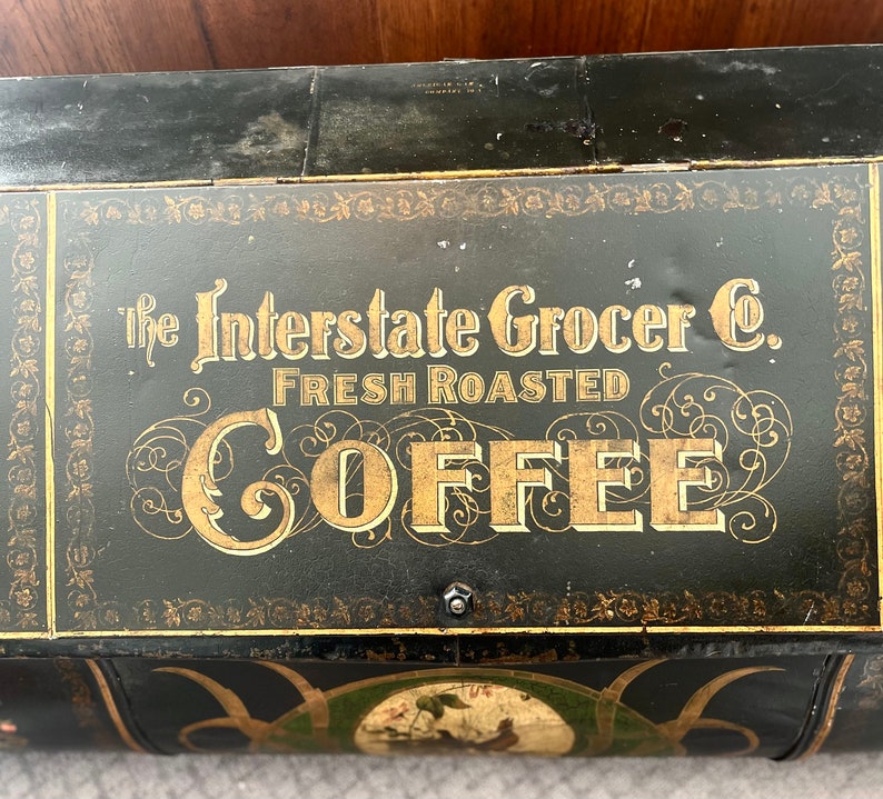 1915 Rare Coffee Tin General Store - Etsy
