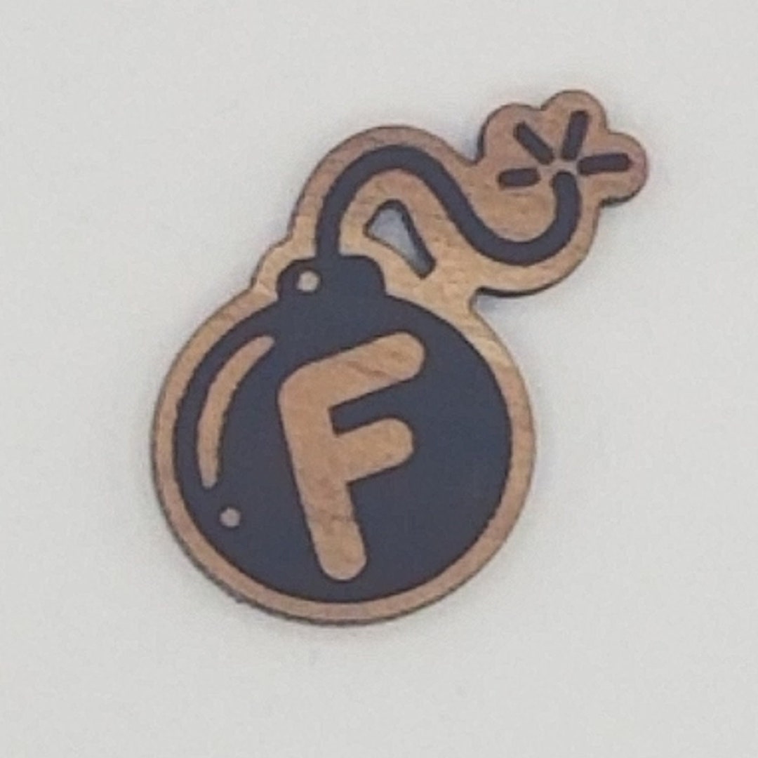 F Bomb Token - Etsy