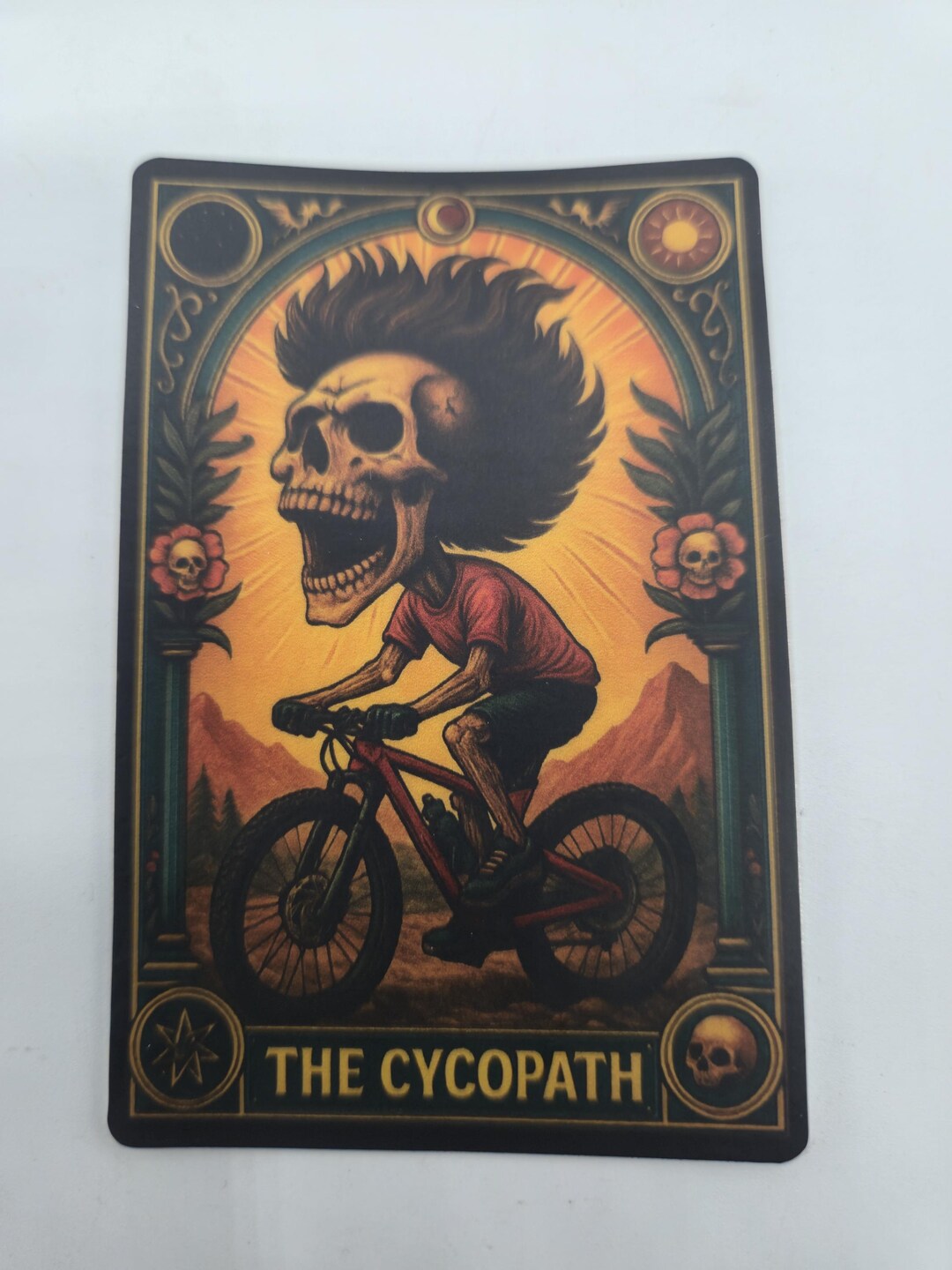 Cycopath Mountain Bike Sticker - Etsy