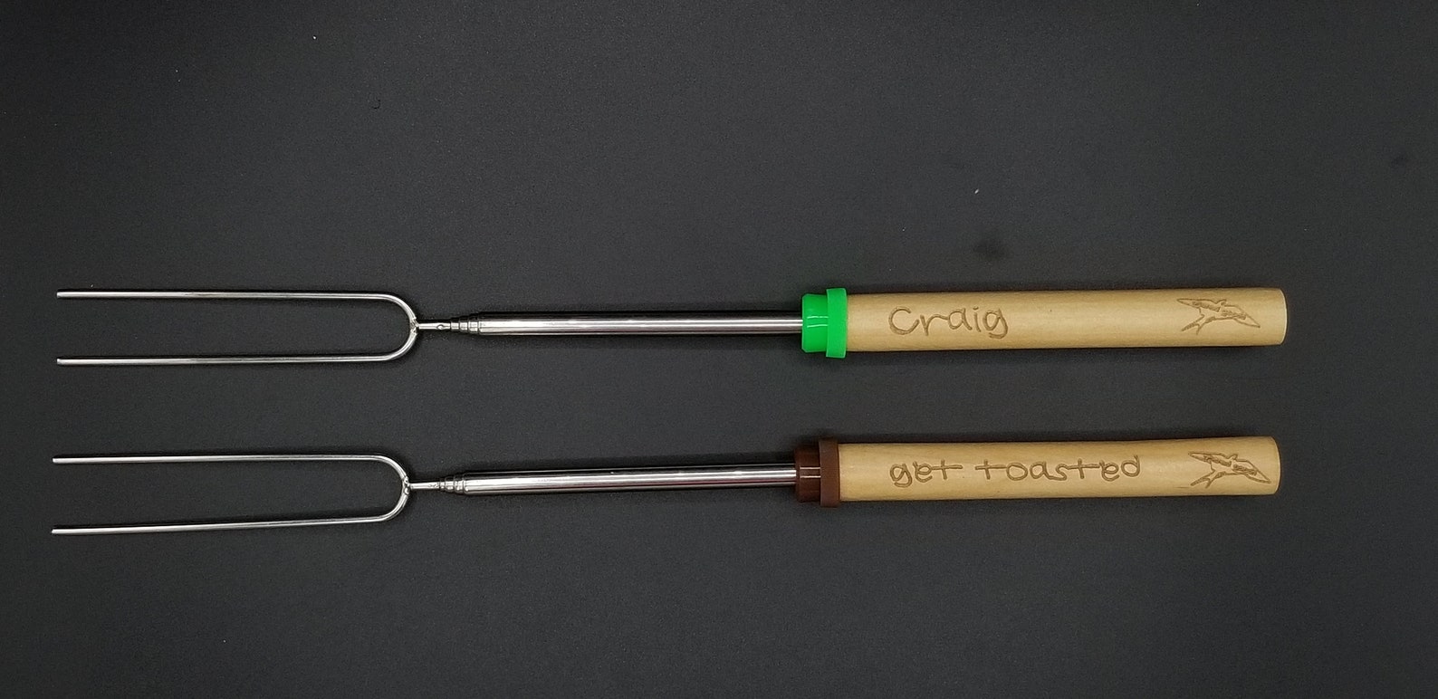 Laser Engraved Extendable Marshmallow Toasting Forks - Etsy