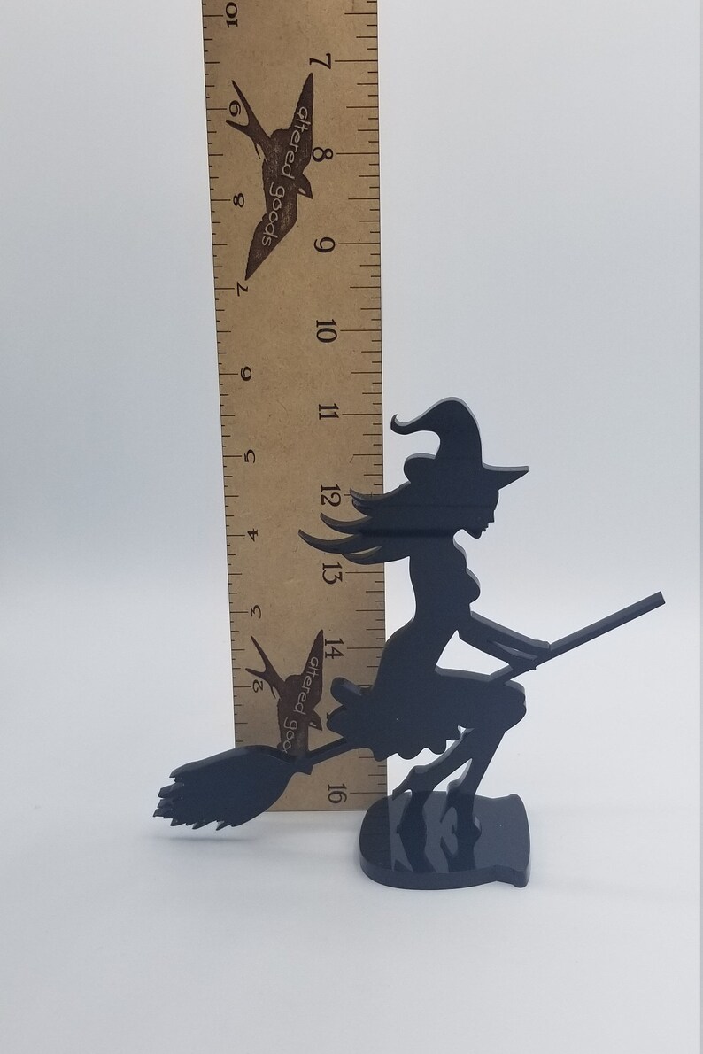 Flying Witch Standing Sign | Etsy