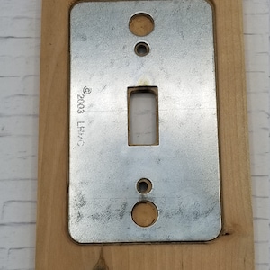 Lumos and Nox Light Switch Cover Wood - Etsy