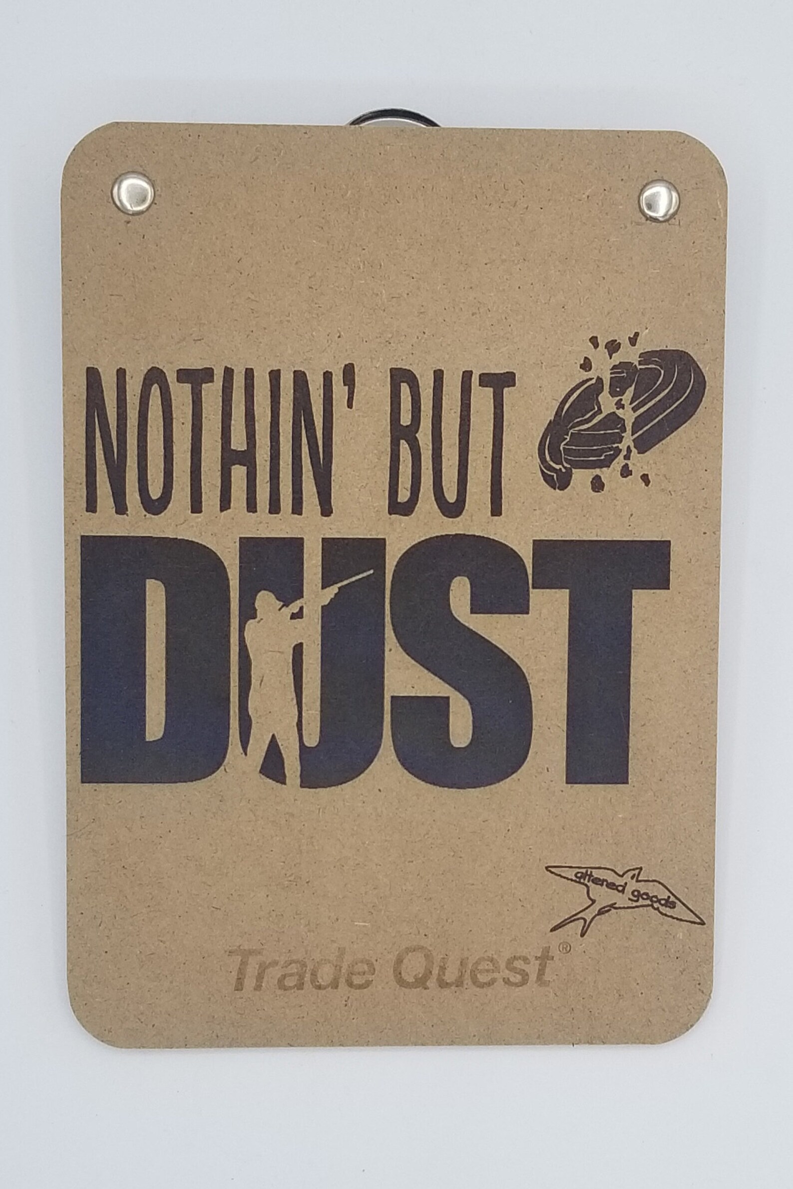 Nothin but Dust Clay Pigeon Shooting Score Card and Clipboard - Etsy