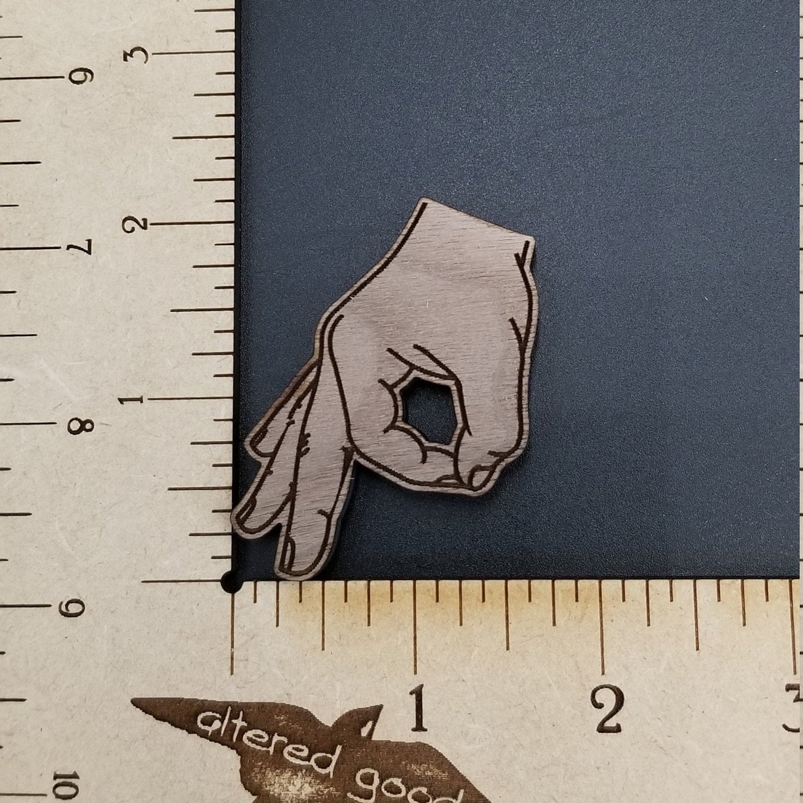 Circle Game Hand Wood Magnet - Etsy