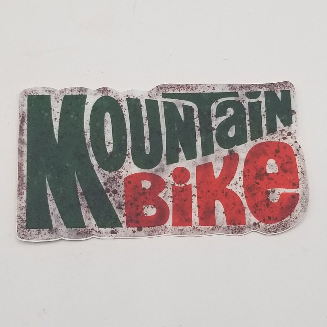Mountain Bike Sticker - Etsy