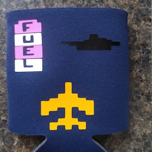 River Raid Beer Can Cooler - Etsy