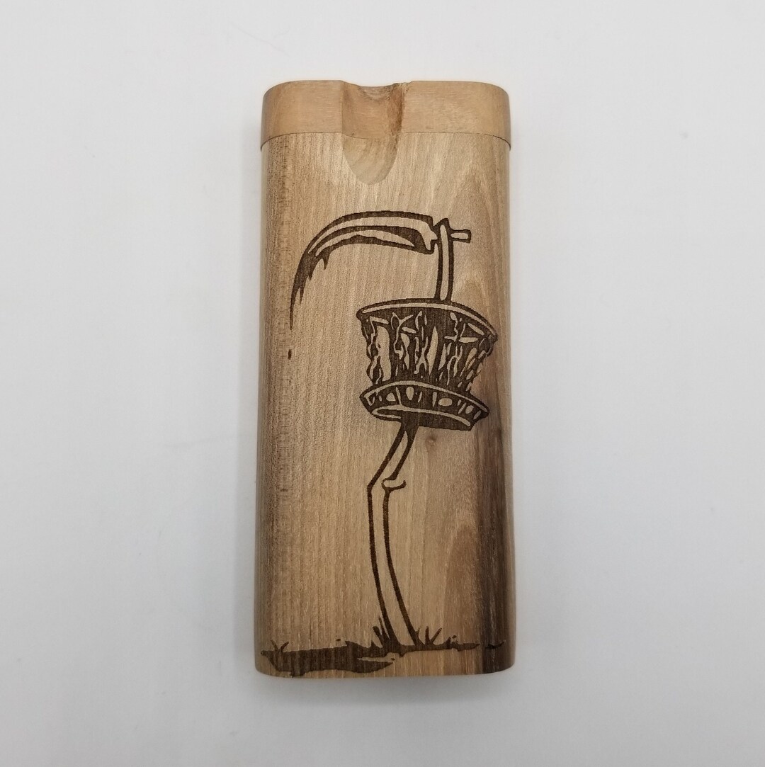 Disc Golf Reaper Walnut Dugout One Hitter - Etsy
