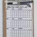 Nothin but Dust Clay Pigeon Shooting Score Card and Clipboard - Etsy