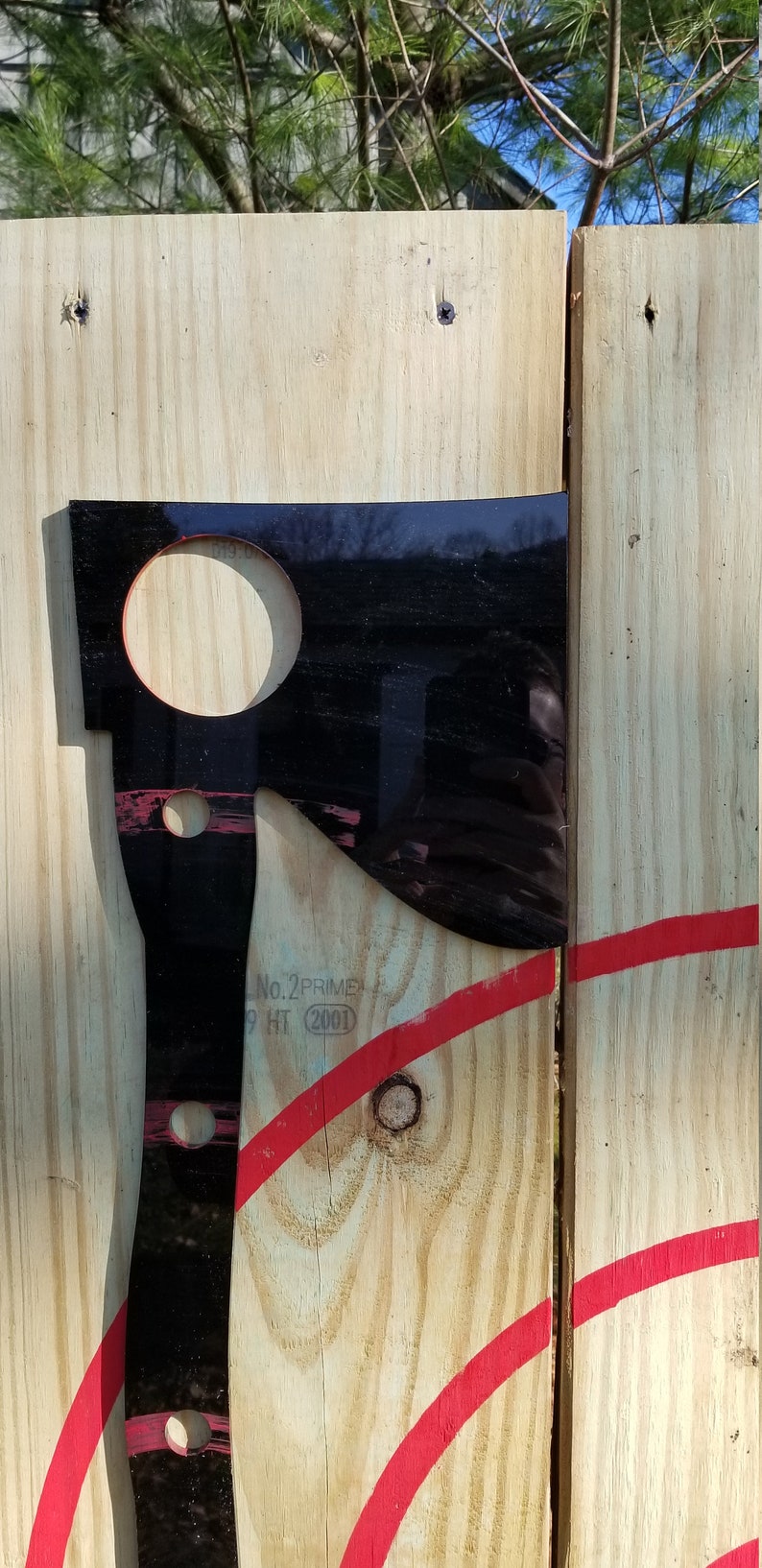 Axe Throwing Target Stencil Etsy