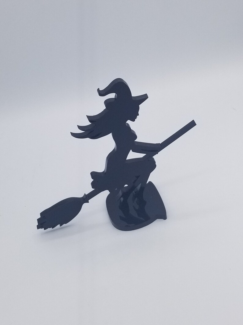 Flying Witch Standing Sign | Etsy
