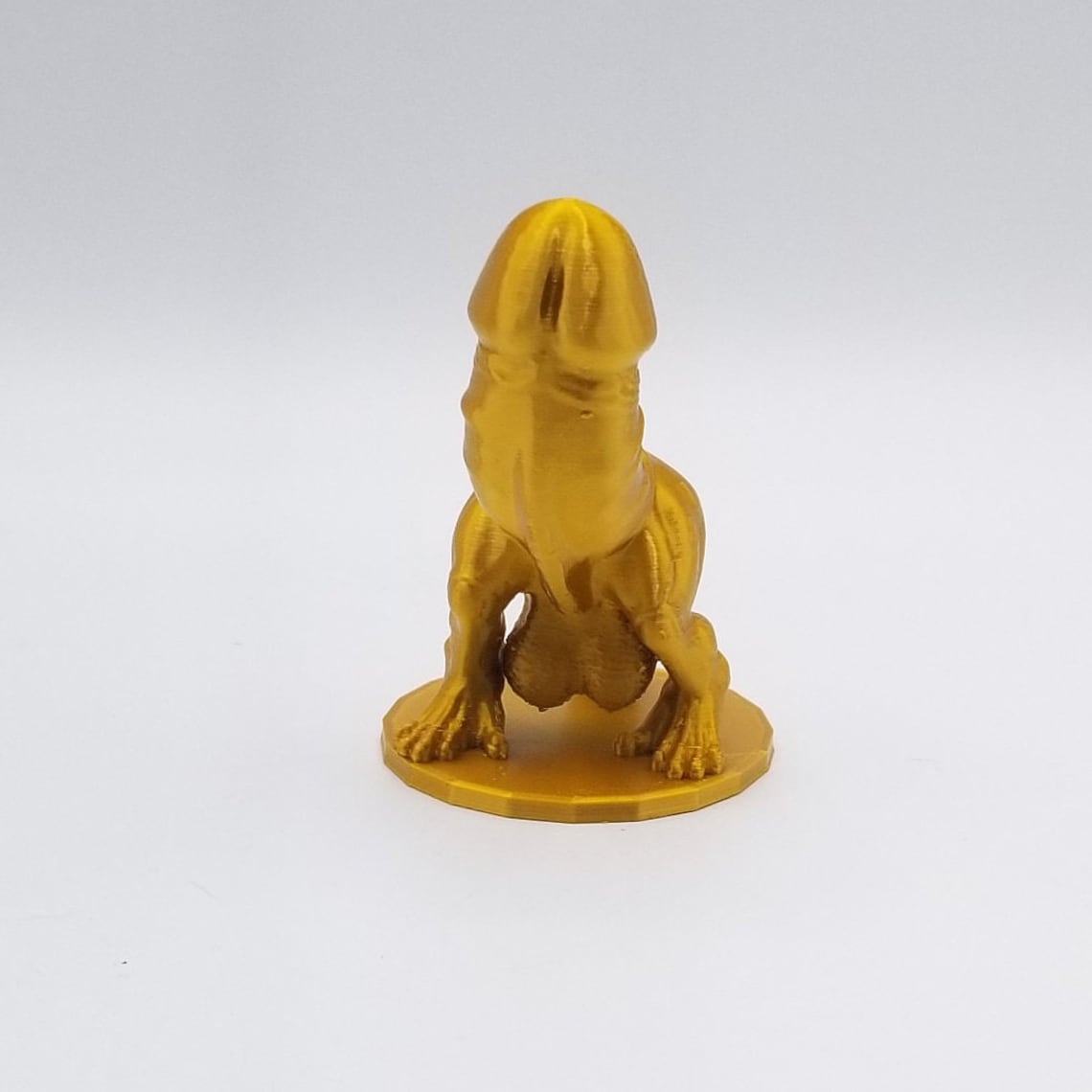 Dino dick cockasaurus 3 inch 3d printed statue | Etsy