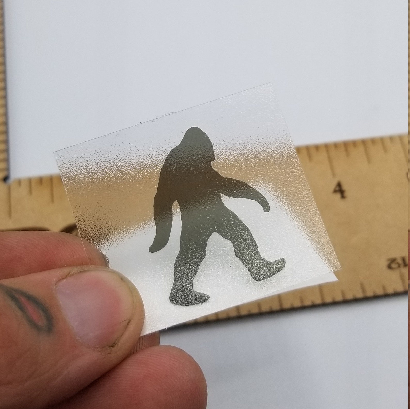 Bigfoot vinyl window tint decal | Etsy